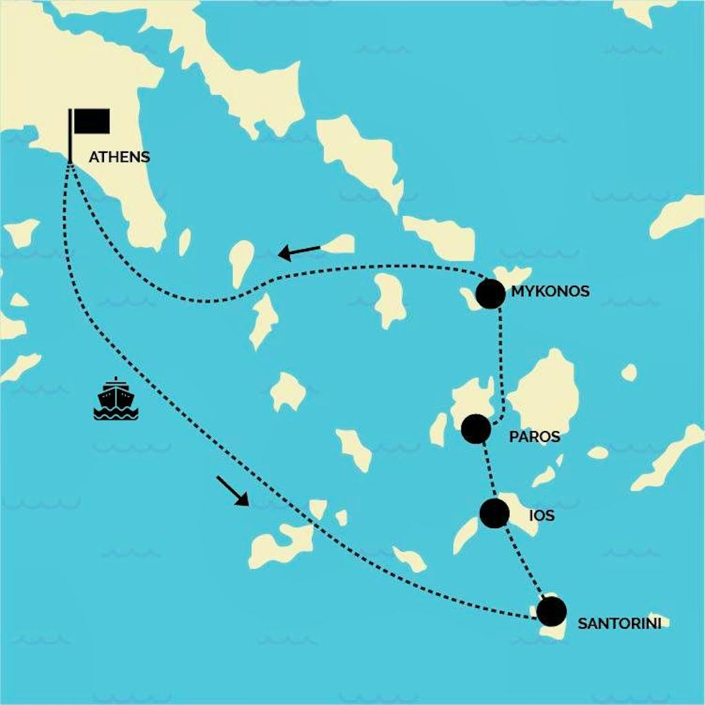 Island Hopping | Greek Island Hopping experiences for 18-39s